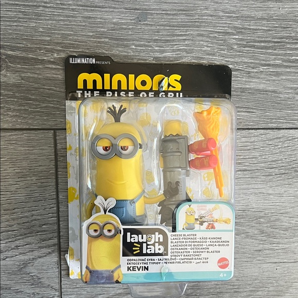 Mattel | Toys | Mattel Minions Kevin Figure With Cheese Blaster | Poshmark